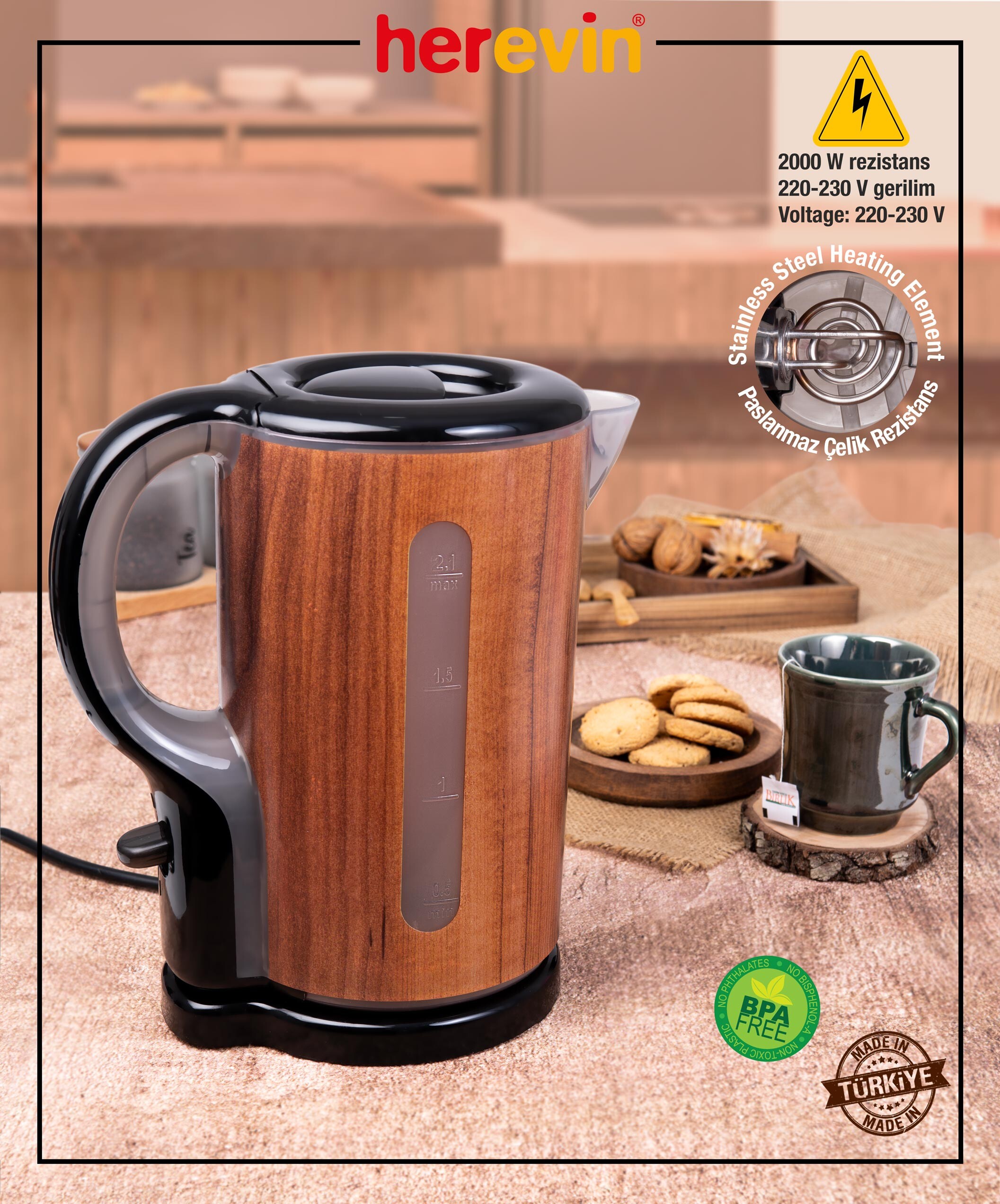 Elektrikli Ürünler | HEREVİN | Solmazer | Mutfak Gereçleri